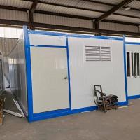 China Customized Portable Mobile Public Toilet Folding Camping Luxury Site Toilet 6000x3000mm for sale