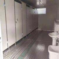 China Prefabricated Portable Toilet Container Ablution Shower 6058x2438mm Custom for sale