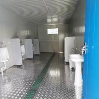 China Prefabricated Portable Toilet Container Ablution Shower 6058x2438mm Custom for sale