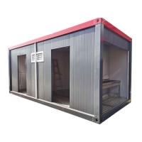 China Mobile Restroom Toilet Container with Sink 6058mm Easy Assembly Lightweight Portable Toilet for sale