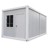 China Customized 20FT 40FT Detachable Container House Steel Sandwich Panel Glass Curtain Wall for sale