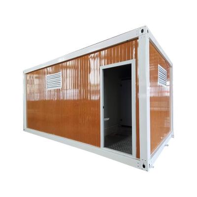 China Customized Portable Public Toilet 6000x2438mm EPS Sandwich Panel Mobile Bathroom Container for sale