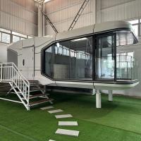 China Customized Steel Frame Space Capsule House 30-40 Year Lifespan for Luxury Tourism Smart Living for sale