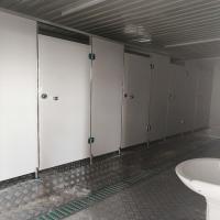 China Customized Portable Public Toilet 6000x2438mm EPS Sandwich Panel Mobile Bathroom Container for sale