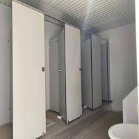 China Prefabricated Portable Toilet with Shower 6000mm x 3000mm Steel Frame Sandwich Panel for sale