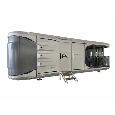 China Customizable Prefab Space Capsule House 8500x3300mm 28.4m² Modular Living Unit for Hotel Camping for sale