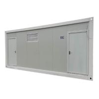 China Outdoor Single Toilet Container House 6000mm Length Customizable Public Sanitation for sale