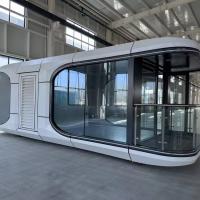 China Space Capsule Prefabricated House Steel Frame Custom Color 100% Factory Built for sale
