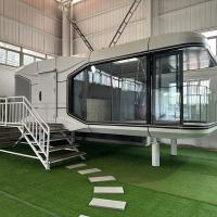 China Portable Prefab Steel Villa for Multi-function Smart Space Capsule and Outdoor Camping for sale