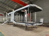 China Modern Prefab Space Capsule House Steel Structure Outdoor Hotel Villa Custom Color for sale