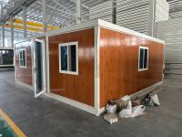 China 20ft Mobile Expandable Container Living House Fireproof Prefabricated Villa Custom Color Long Service Life for sale