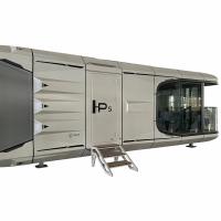 China 30-40 Year Lifespan Prefabricated Space Capsule House 2 Bedrooms Custom Aluminum Wall for sale