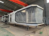 China Customized Prefabricated Space Capsule House 20ft Steel Structure Luxury Hotel Camping Home for sale