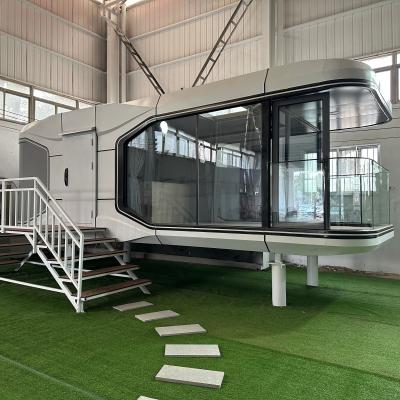 China Galvanized Steel Frame Modular Prefab Container Home for Hotel Villa 20ft Custom Design for sale