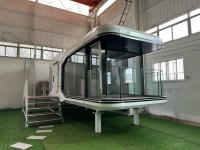 China Galvanized Steel Frame Modular Prefab Container Home for Hotel Villa 20ft Custom Design for sale