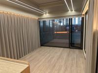 China Modern Prefab Space Capsule Hotel Cabin 8500x3300mm Modular Home with Electricity Lights Custom Color for sale