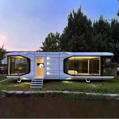China Direct Supply Outdoor Space Capsule House 8500x3300mm Movable Home with Steel Frame and 12KW Power for sale