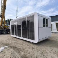China Outdoor Steel Modular Capsule Home 8500x3300mm Prefabricated Living Unit for Hotel Sports Room for sale