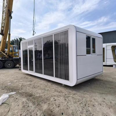 China Outdoor Steel Modular Capsule Home 8500x3300mm Prefabricated Living Unit for Hotel Sports Room for sale