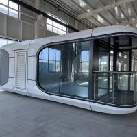 China Low Carbon Energy Saving Space Capsule Hotel Portable Living Unit Sleep Box Customized Color Steel for sale
