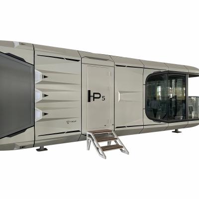 China Modern Hotel Capsule House with Intelligent Control System and Customized Aluminum Plate Wall for sale