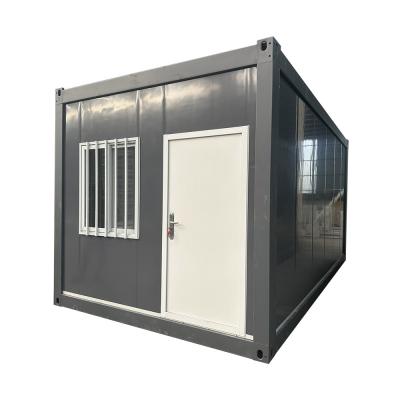 China Detachable 20ft 40ft Mobile Living Container House Prefab Camping Home with Sandwich Panel for sale
