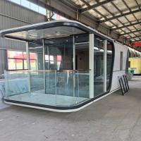 China 20ft 40ft Transportable Steel Space Capsule Container House for Hotel Camping Custom for sale