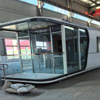 China Space Capsule Prefabricated Container House - 20'/40' Sizes, -40°C to 40°C Temperature Resistance, 120 km/h Wind Rating for sale
