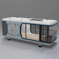 China Prefabricated Space Capsule House Modular Living Villa with Furniture 20ft Steel Structure for sale