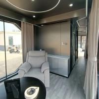 China Prefabricated Space Capsule Hotel 20ft 40ft Container Custom Galvanized Steel for sale