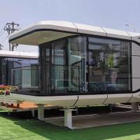 China Customizable Space Capsule House for Luxury Modular Capsule Hotel 4m x 8m for sale