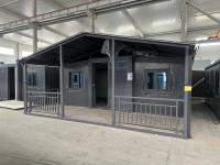 China Customized Expandable Container House 20ft 40ft Steel Frame Prefabricated Villa Windproof for sale
