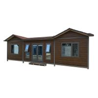 China Flat Pack Container House 50mm EPS Sandwich Panel Steel Structure Dormitory Prefabricated Home for sale