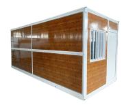 China EPS Sandwich Panel Roof Foldable Flat Pack Container House 20ft 30ft 40ft Custom Color for sale