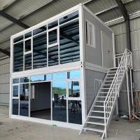 China Luxury Modular 20ft 40ft Detachable Container House with Broken Bridge Aluminum Door for sale