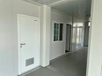 China Flat Pack Container House Steel Sandwich Panel Custom Size 3m x 6m-12m for sale