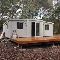 China 20FT 40FT Expandable Prefab Container House with 75mm Insulation Panel, 150KG/m² Load Capacity & 30-35 Year Lifespan for sale