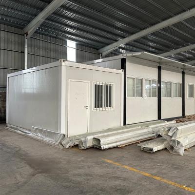 China Modular Low Carbon Eco Tiny Home Flat Pack Container House 3m x 6m Steel Frame for sale