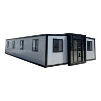 China 20 Ft Expandable Container Home Prefabricated Office Building 2 Bedroom Villa with Aluminum Window for sale
