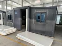 China 20FT Expandable Container House 2 Bedroom Portable Prefabricated Home Galvanized Steel for sale