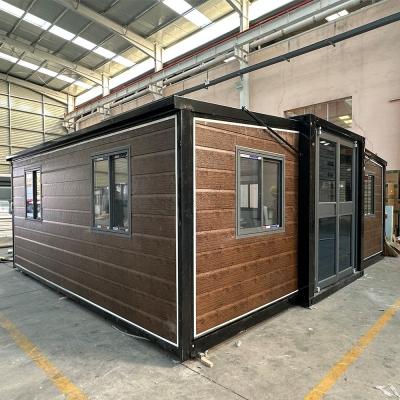 China 40ft Detachable Expandable Container Villa Steel Frame Prefab Modular Mobile Home 20 Year Lifespan for sale
