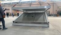 China Folding Container House 20ft 40ft Steel Frame Galvanized CE Standard Green Low Carbon for sale