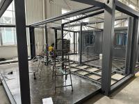 China 40FT Expandable Steel Container House Fireproof Waterproof Prefabricated Villa for sale