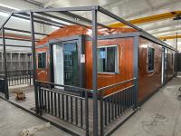China 20ft 40ft Expandable Prefabricated Container House Fireproof Galvanized Steel Frame Mobile Home for sale