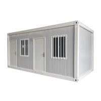 China Detachable Container House Sandwich Panel Quick Assembly Sound Heat Insulation 20ft for sale
