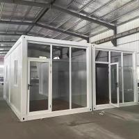 China Customized Color 20 Ft Detachable Container Hotel Modular Steel Frame Portable Prefabricated Home for sale
