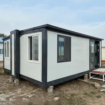 China 30ft 40ft Expandable Container House Waterproof Steel Frame Prefab Home 20 Year Lifespan for sale