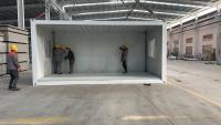 China 20ft Folding Container House 5800x2500mm Galvanized Steel Prefab Modular Home for 15-30 Years Service Life for sale