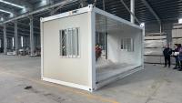 China 20ft Folding Container House 5800x2500mm Galvanized Steel Prefab Modular Home for 15-30 Years Service Life for sale