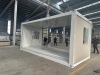China 20ft Foldable Container House 2 3 4 Bedroom Steel EPS Sandwich Panel 5800x2500mm for sale